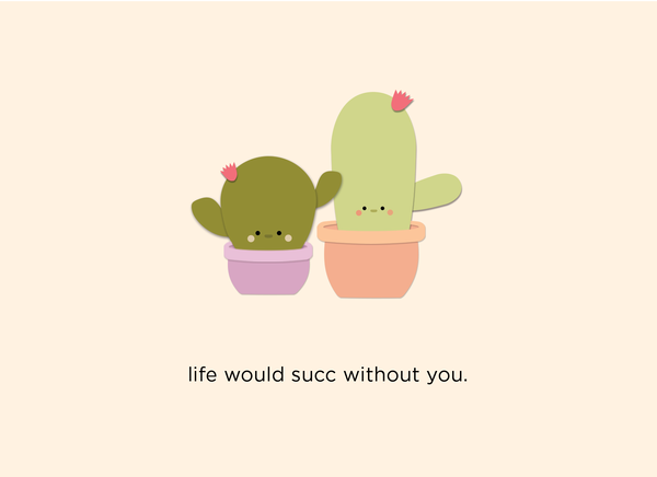 Life Would Succ Without You – Halifax Paper Hearts